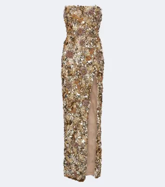 Rachel Gilbert Verzierte Robe Pepito
