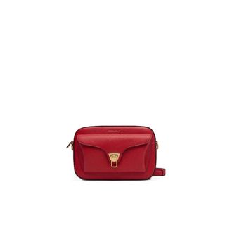 Coccinelle Femme, Sacs, Rouge, Taille: ONE Size Beat Soft Small Shoulder Bag