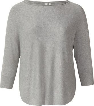 QS by s.Oliver 3/4 Arm-Pullover Strickpullover Strickpullover mit Fledermausarm