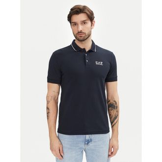 Emporio Armani Poloshirt 8NPF16 PJVUZ 1562 Dunkelblau Slim Fit