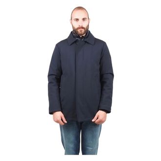 People of Shibuya Blaue wattierte Winterjacke - - Jackets - Herren - Blau - S