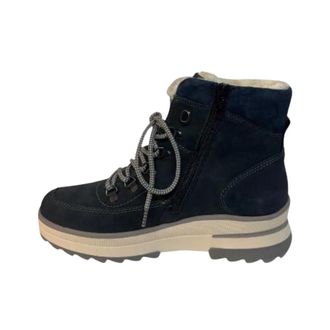 Remonte Femme, Chaussures, Bleu, Taille: 40 EU Botte &agrave; lacets D2B74
