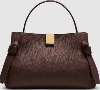 Yuzefi Sac Mini Gyoza Cuir Grainé Espresso