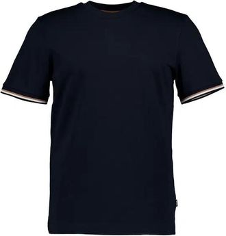 HUGO BOSS Herren T-Shirt blau Baumwolle