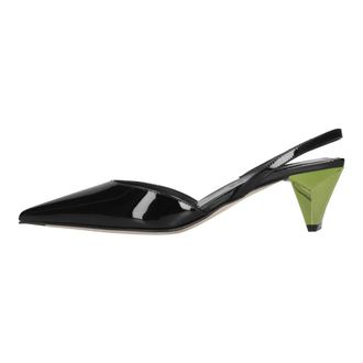 3Juin Lackleder Slingback Pumps - - Shoes - Damen - Schwarzk - 40 EU