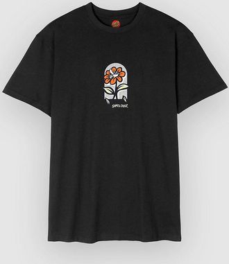 Santa Cruz Delfino Flower Guy T-Shirt black