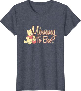 Disney Winnie the Pooh Mommy To Bee Cute Pooh Chets Logo T-Shirt