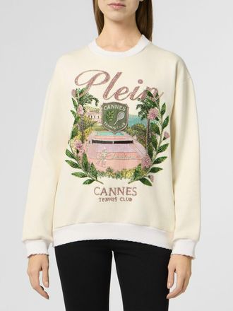 Philipp Plein Sweat-Shirt Femme couleur Blanc