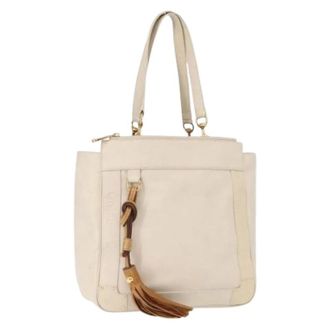 Chlo&eacute; Pre-owned Tote Bag - - Pre-owned - Damen - Wei&szlig; - ONE SIZE