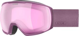 Uvex victorious FM - stylische, verspiegelte Skibrille mit Anti-Fog-Beschichtung f&uuml;r Damen und Herren - plum/purple-clear - one size