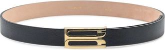 Victoria Beckham Femme, Accessoires, Noir, Taille: 80 CM Dorian Belt