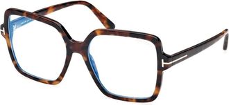 Tom Ford Femme, Accessoires, Brun, Taille: 56 MM Tf6063-B 052 Monture Optique
