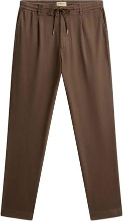 Woolrich Homme, Pantalons, Brun, Taille: S Linen Blend Milton Pant GD