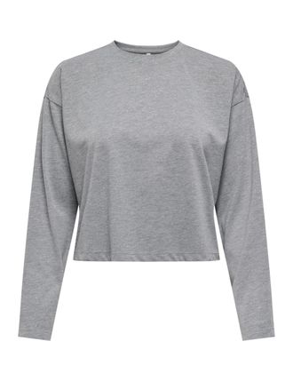 Only Onlmelle L/S Glitter Top JRS