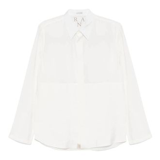 RANRA Klassisches Modal Poly Shirt Maker - - Shirts - Herren - Wei&szlig; - XL