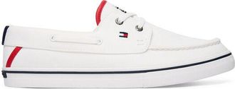 Tommy Hilfiger Sneakers aus Stoff Th Boat Vulc Sneaker Canvas FM0FM05877 Wei&szlig;