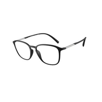 Giorgio Armani Square Optical Frame - - Accessories - Herren - Schwarzk - 51 MM