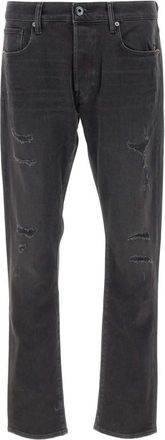 G-Star jean 3301 à effet usé - Noir