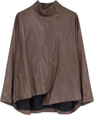 Ixos Femme, Vestes, Brun, Taille: 38 FR Leather Jacket