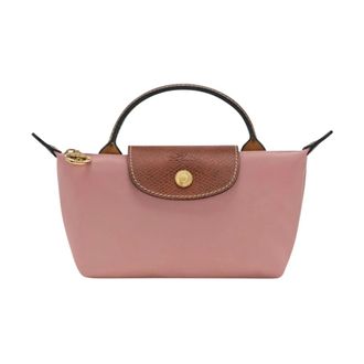 Longchamp Pochette avec poign&eacute;e Le Pliage Original - Femme - Sacs - Rose - Taille: ONE Size