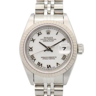 Rolex Montre Pre-owned Vintage 69174 - Femme - Pre-owned - Blanc - Taille: ONE Size