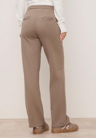 Tamaris Sweathose mit weitem Bein mit abgesteppten Biesen