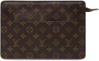 Louis Vuitton Clutches - Monogram Pochette Homme - Gr. unisize - in Braun - f&uuml;r Damen