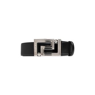 Versace Leder G&uuml;rtel - - Accessories - Herren - Schwarzk - 90 CM