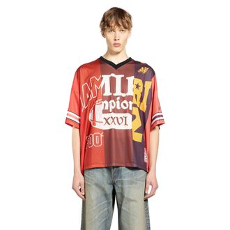 Amiri Spliced Oversized Tee