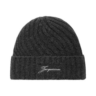 Jacquemus Le Bonnet Tourni - - Accessories - unisex - Grau - ONE SIZE