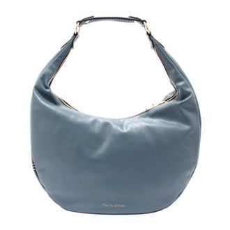 Manila Grace Hobo Medium - - Bags - Damen - Blau - ONE SIZE