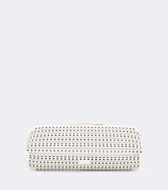 Alaia Ala&iuml;a Clutch Delta Small aus Leder