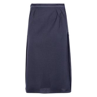 Maison Margiela Reversed Midi Skirt - - Skirts - Damen - Grau - XS
