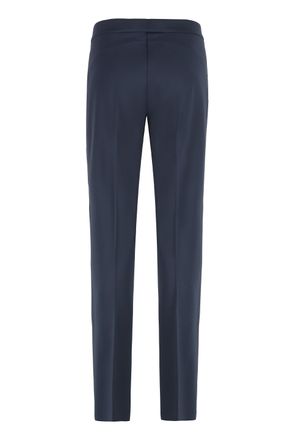 Pinko Womens Trousers Viscose Blend Blue Tenebra Trouser Suits