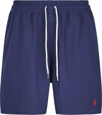 Polo Ralph Lauren Homme, Shorts, Bleu, Taille: L Traveler Mid Trunk