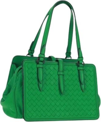 Bottega Veneta Pre-owned Vintage Hand Bag - - Pre-owned - Damen - Gr&uuml;n - ONE SIZE