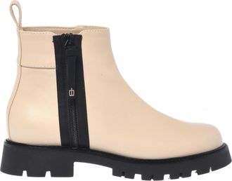 Baldinini Stiefel - STIEFELETTE BALDININI - Gr. 36,5 (EU) - in Beige - f&uuml;r Damen