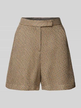 More Wide Leg Shorts in Boucl&eacute;-Optik
