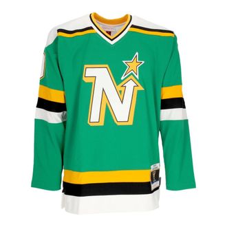 Mitchell & Ness Vintage NHL Hockey Jacke Modano Gr&uuml;n - - Sport - Herren - Gr&uuml;n - M