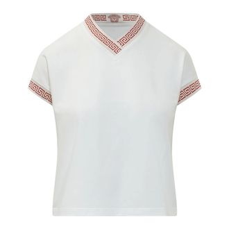 Versace Damen, Oberteile, Wei&szlig;, LGr&ouml;&szlig;e