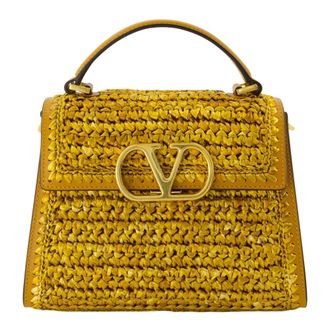 Valentino Garavani VSling Small Top Handle Bag - - Bags - Damen - Gelb - ONE SIZE