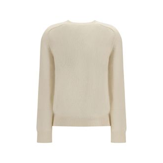 Burberry Womens Beige Cashmere Sweater Clothing