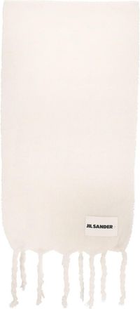 Jil Sander Mohair And Wool Scarf