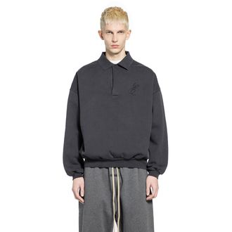 Fear of God Embroidered Classic Polo Sweatshirt
