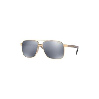 Versace Homme, Accessoires, Jaune, Taille: 59 MM Lunettes de soleil