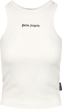 Palm Angels T-shirts Et Polos Blanc+Noir