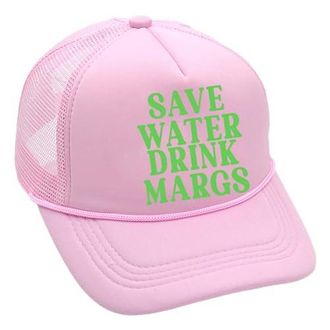 Generic Chapeau de camionneur tendance dr&ocirc;le et mignon graphique country tequila bi&egrave;re chapeau femme homme motif ombrero voiture, rose, M