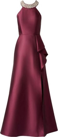 Adrianna Papell Abendkleid Embellished Mikado Gown Atemberaubendes und strukturiertes Mikado-Kleid