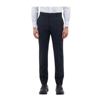 Brooks Brothers Milano Slim-fit Suit Hosen- Twill Wool - - Trousers - Herren - Blau - W34