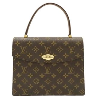 Louis Vuitton Sac &agrave; main Pre-owned Monogram Malesherbes - Femme - Pre-owned - Brun - Taille: ONE Size